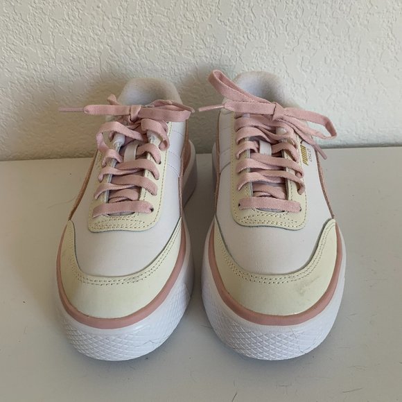Puma | Shoes | Puma Oslo Maja Low White Lotus W 75 Nwt | Poshmark